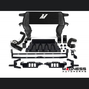 Ford Bronco Performance Intercooler Kit - 2.3L EcoBoost - Mishimoto - High-Mount - Black Pipes ...